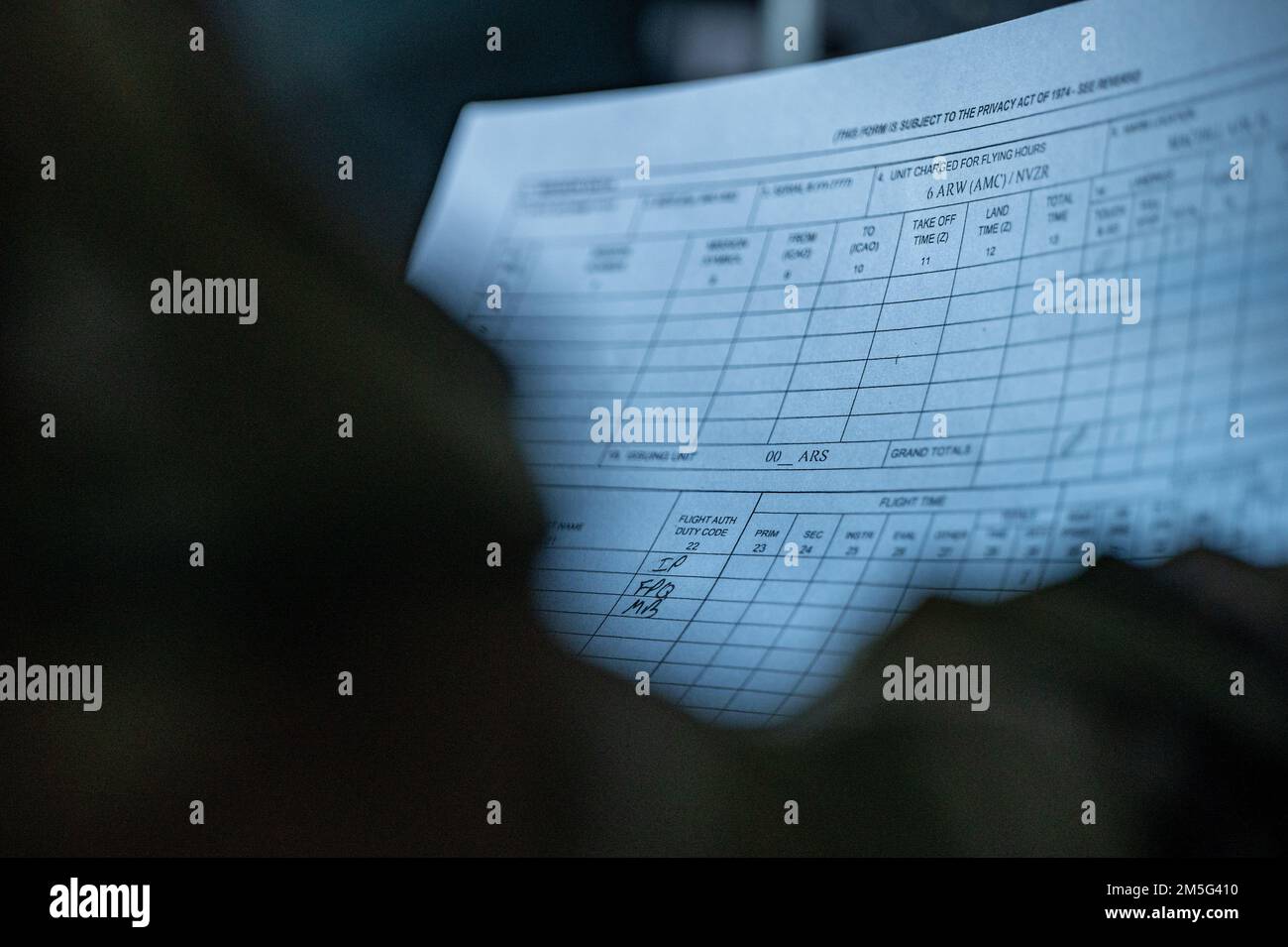 Airman 1st Class Tristan Shannon, 91st Air Refueling Squadron boom ...