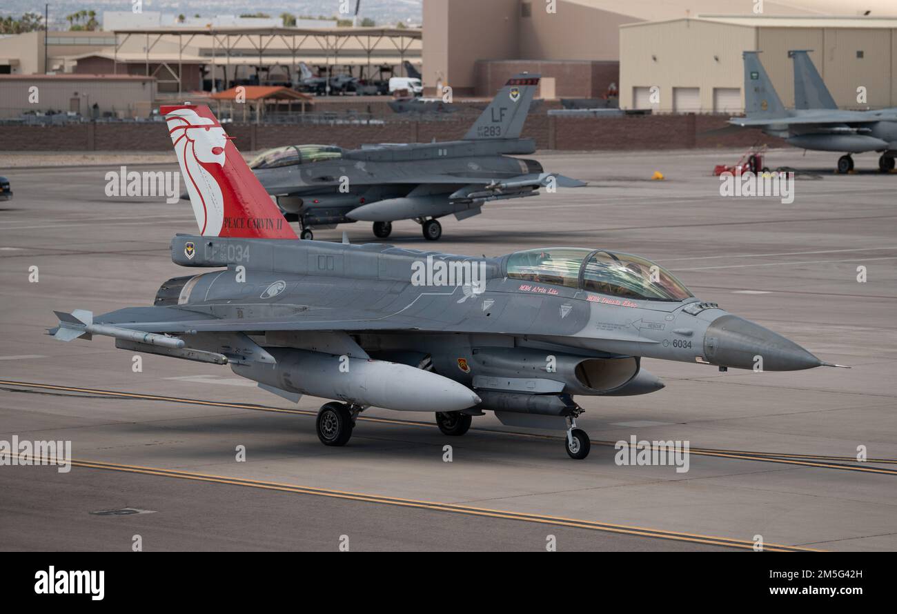 Two Republic of Singapore Air Force F-16 Fighting Falcons from the ...