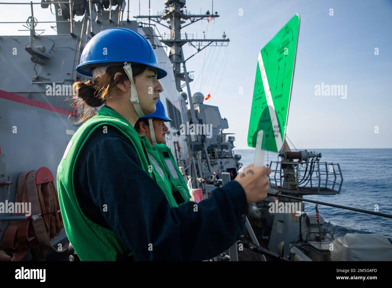 EAST CHINA SEA (March 16, 2022) Seaman Chelsea Lockwood, from Prescott ...