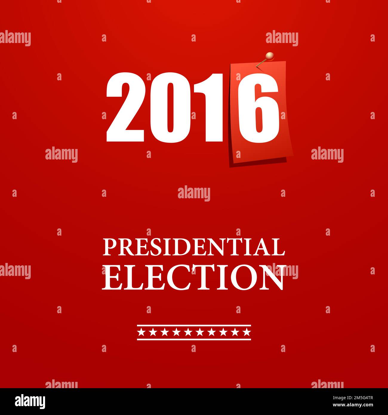 Voting Symbols vector design presidential election Stock Vector Image ...