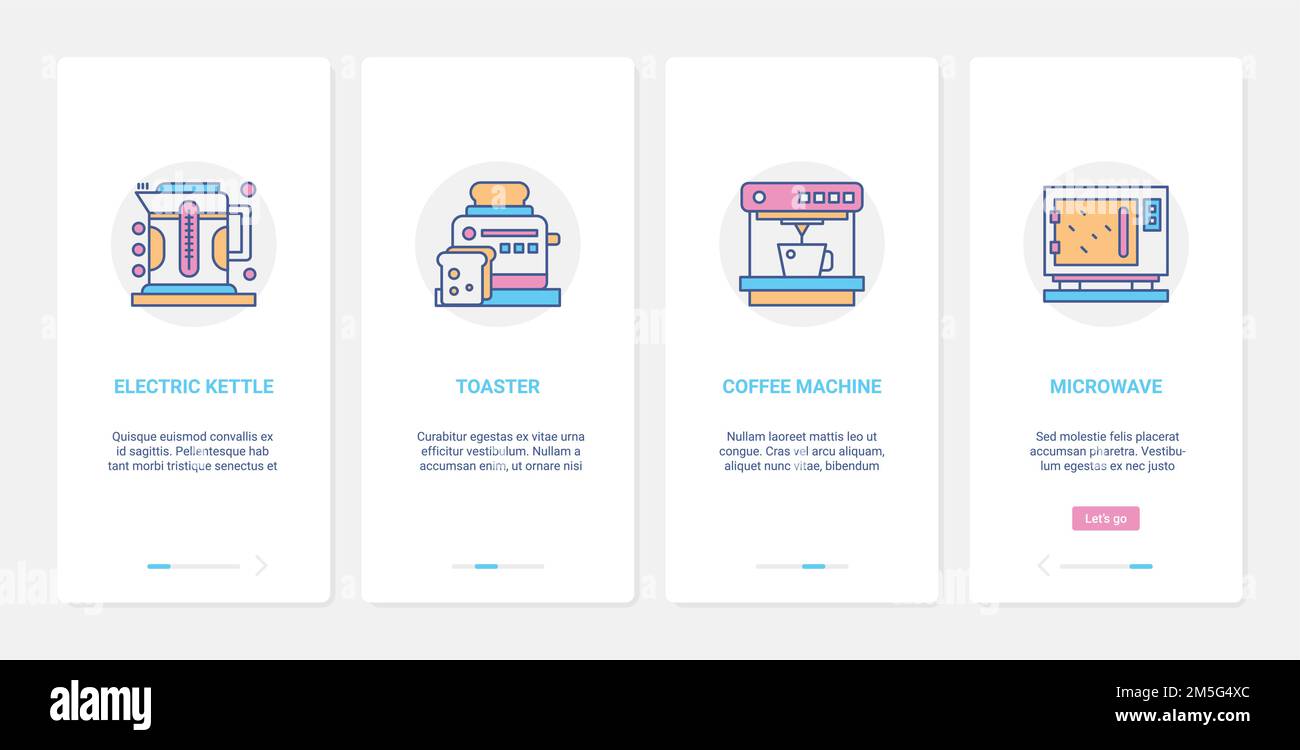 Tea app ui hi-res stock photography and images - Alamy