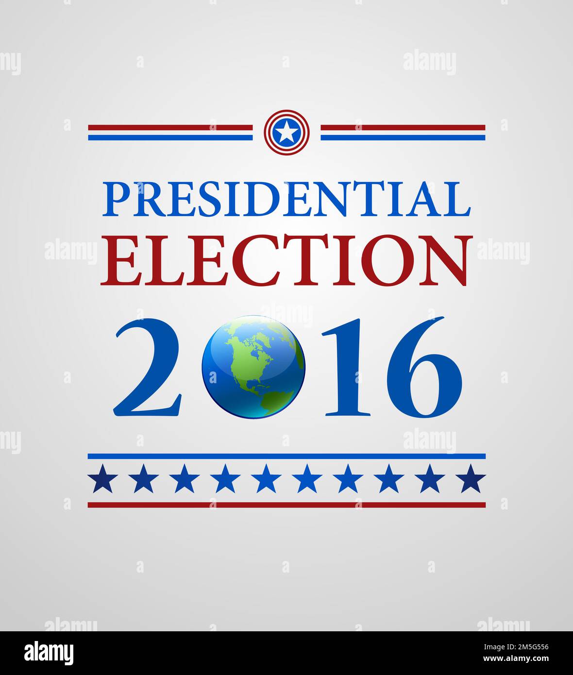Voting Symbols vector design presidential election 2016 Stock Vector ...