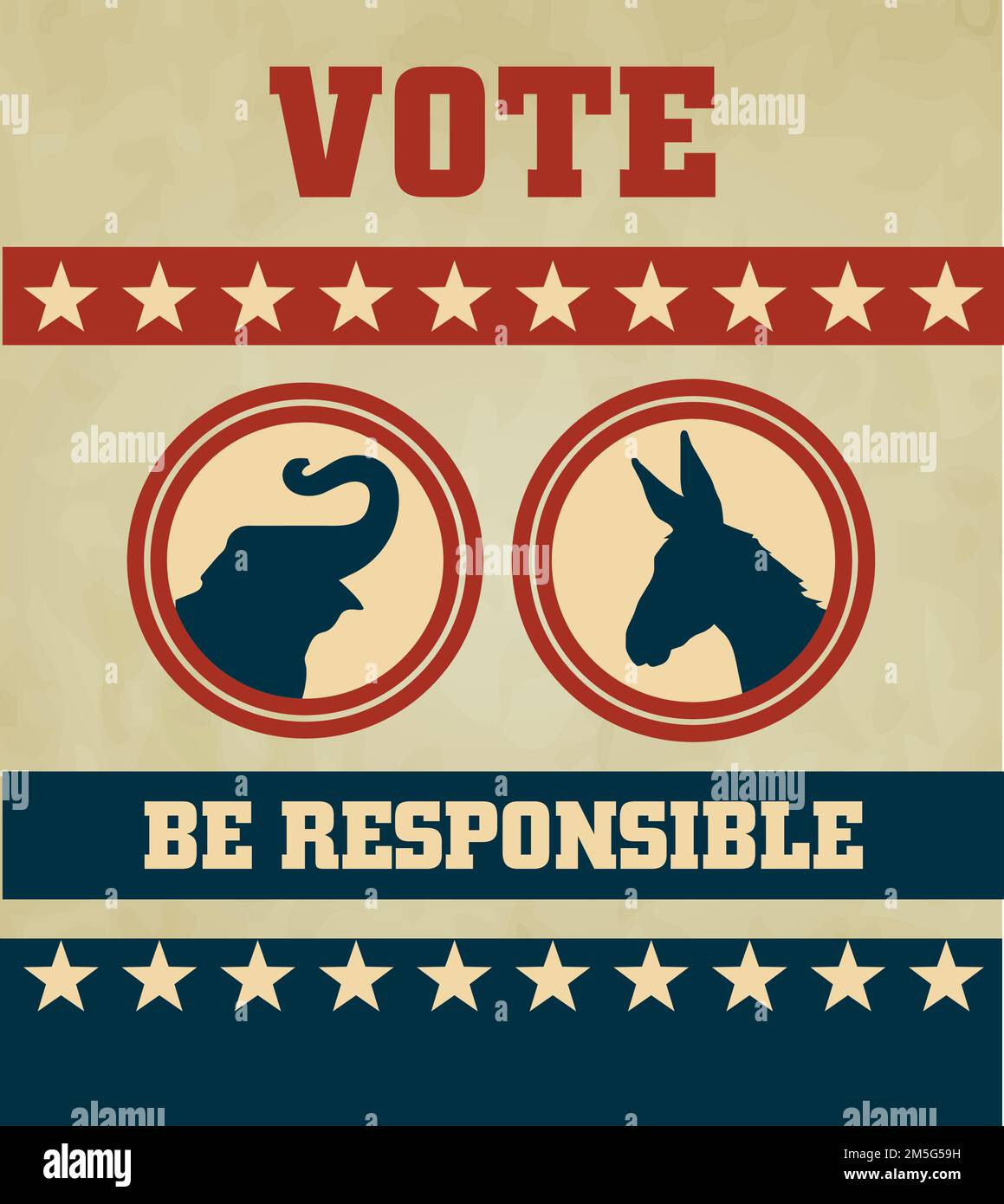 Voting Symbols vector design presidential election 2012 Stock Vector ...