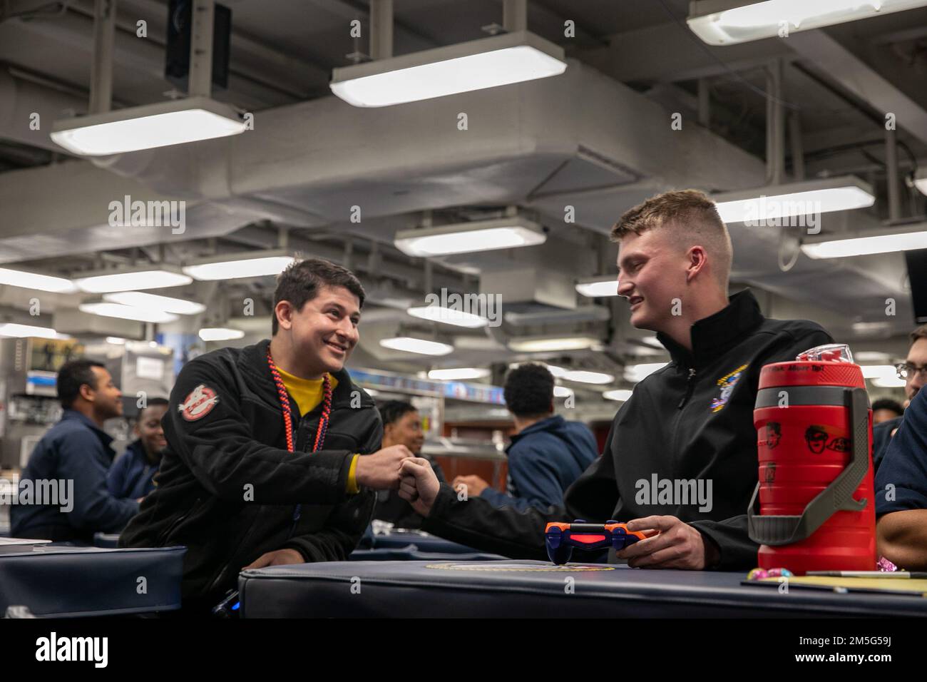 220316-N-NY430-2028 PACIFIC OCEAN (March 16, 2022) – Aviation Boatswain ...