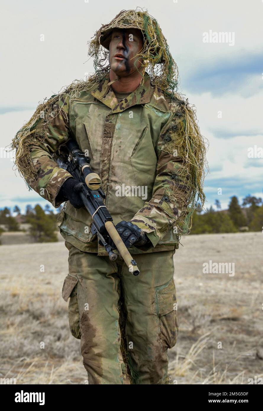 Military Sniper Ghillie Suit Sniper Ghillie Suit Made From TRASH