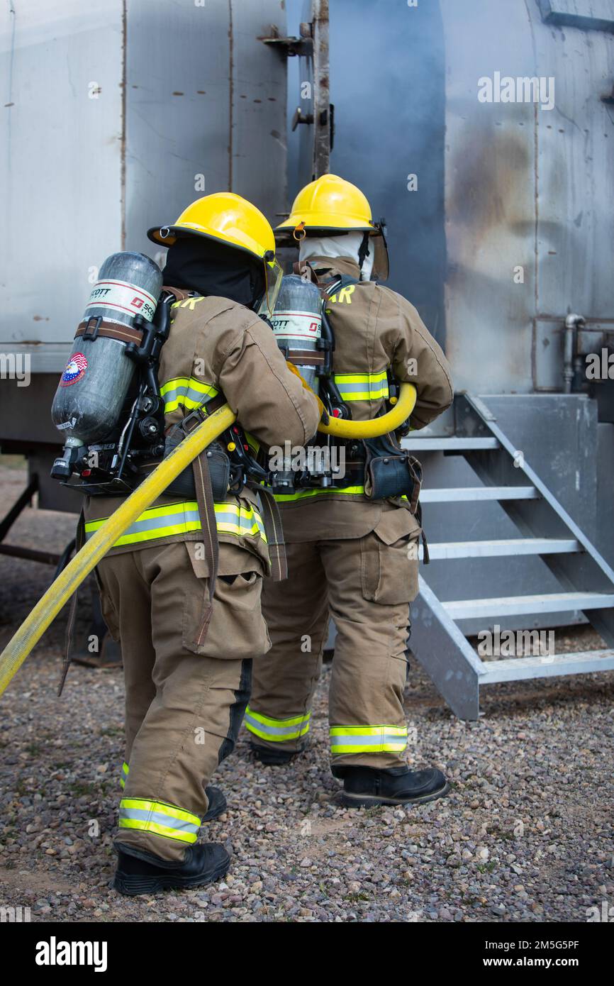 U.S. Marines with Marine Corps Air Station Miramar’s Aircraft Rescue ...