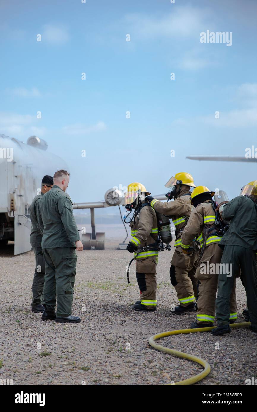 U.S. Marines with Marine Corps Air Station Miramar’s Aircraft Rescue ...