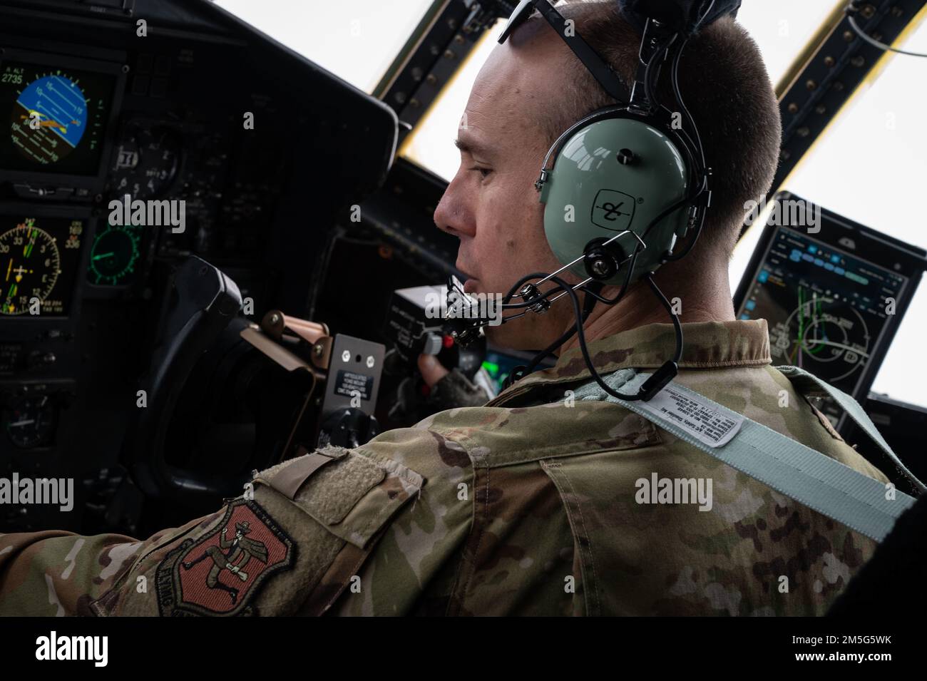Air Force Lt. Col. Matthew Deardorff, a pilot assigned to the 103rd ...