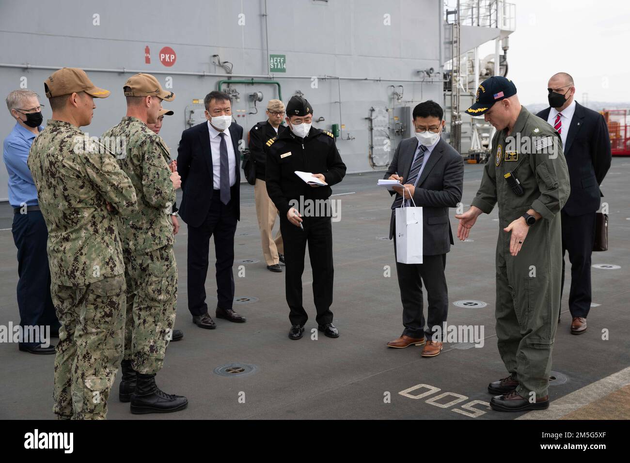 220316-N-CZ759-1050 SAN DIEGO (March 16, 2022) – Director General Guck ...