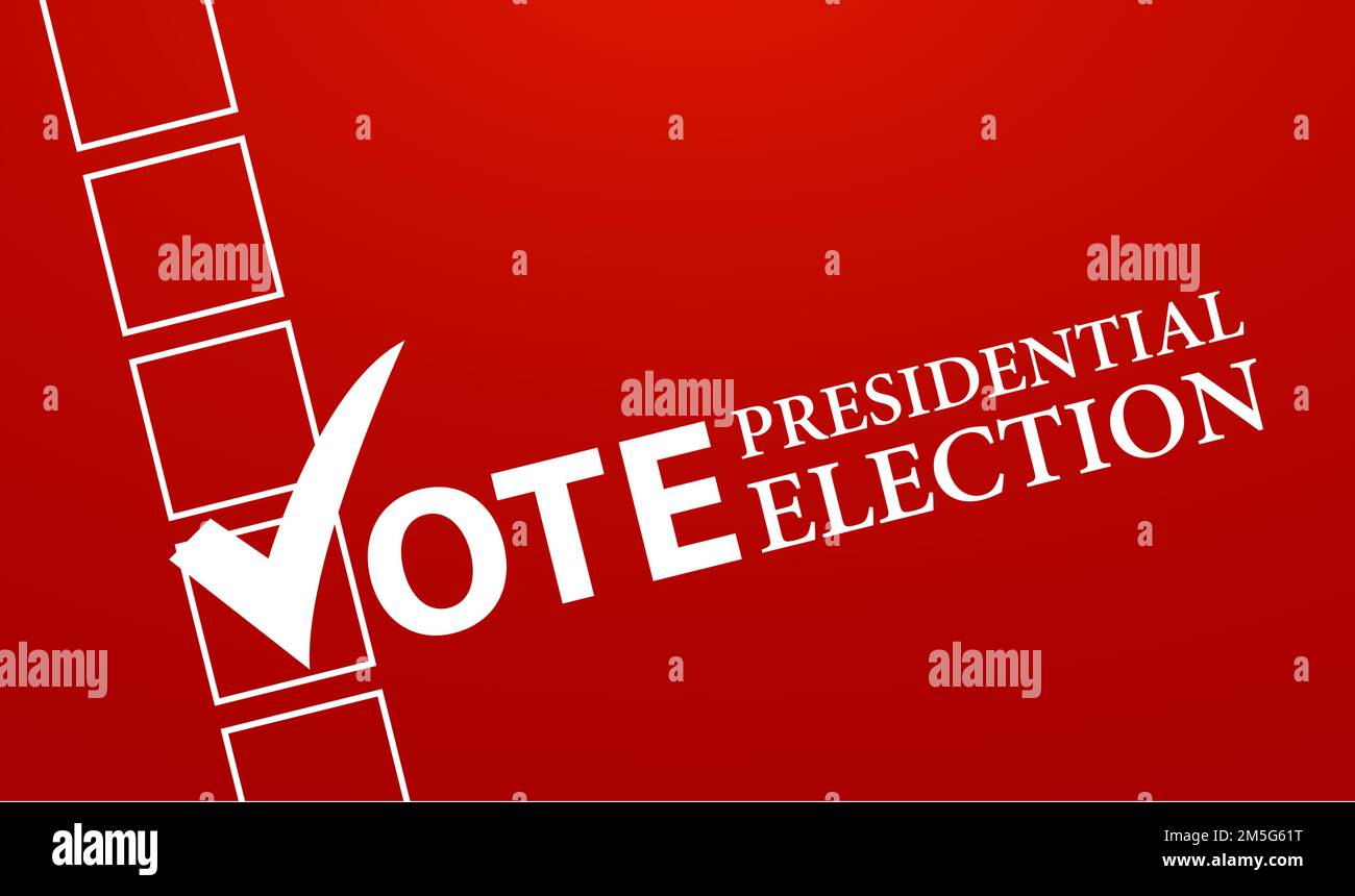 Voting Symbols vector design presidential election Stock Vector Image ...