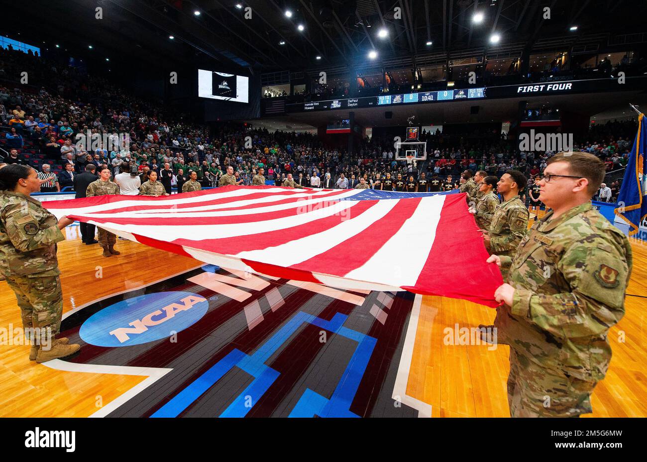 Ncaa mens basketball tournament dayton first four hi-res stock ...