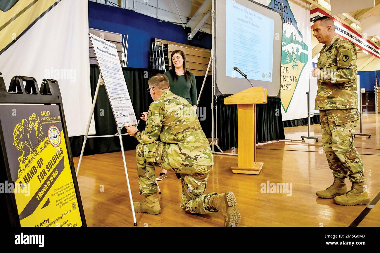 FORT CARSON, Colo. — Maj. Gen. David M. Hodne, commanding general, 4th ...