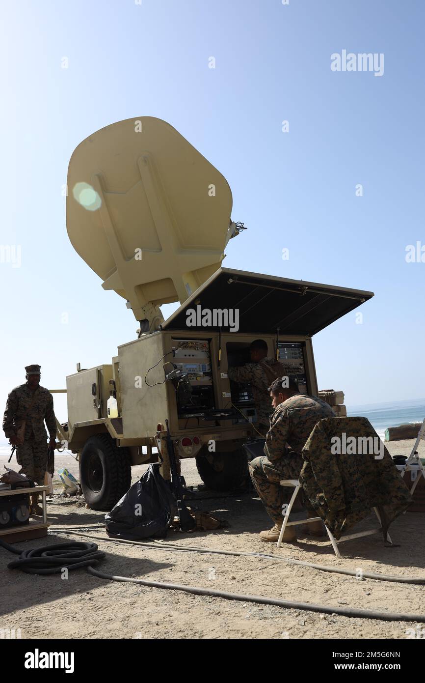 U.S. Marines with 9th Communication Battalion, I Marine Expeditionary ...