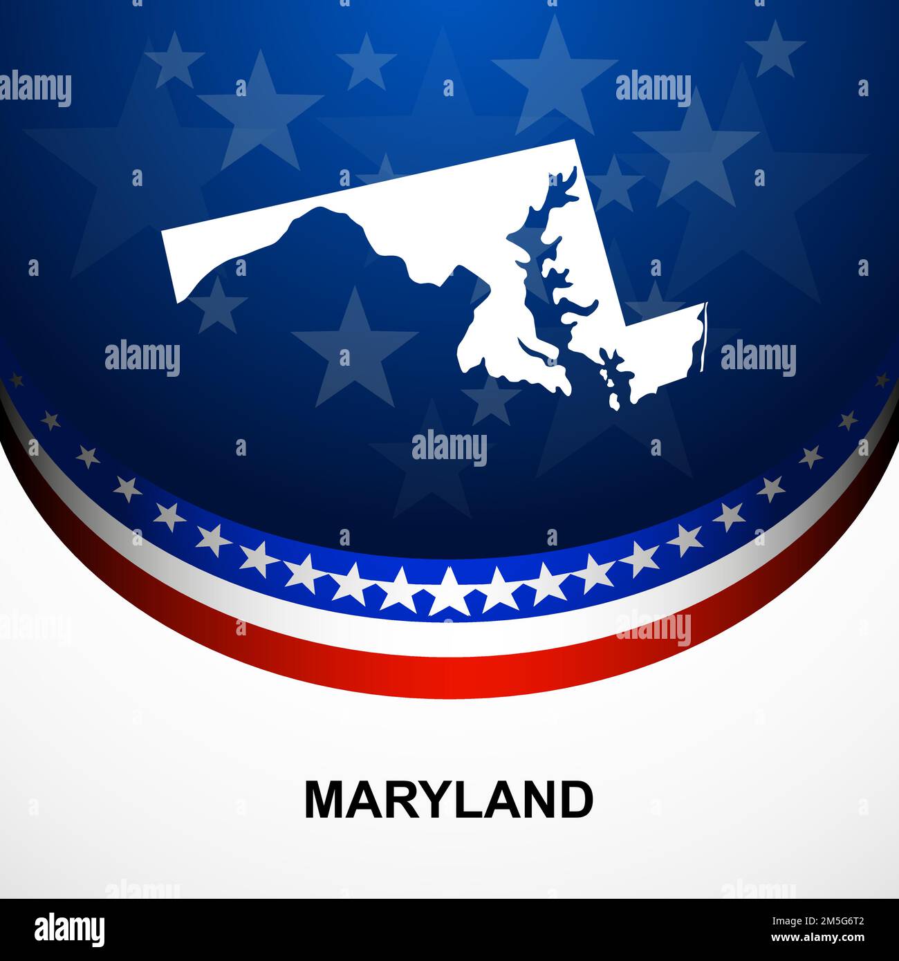Maryland map vector background Stock Vector Image & Art - Alamy