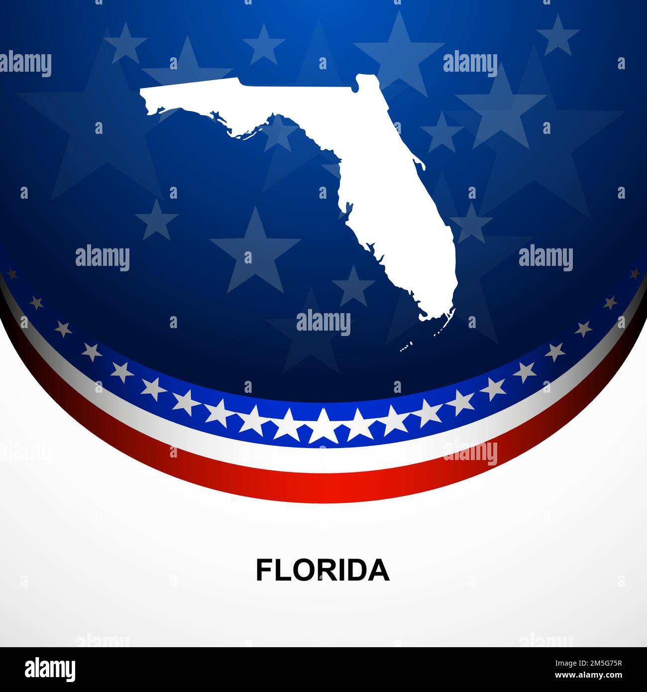 Florida map vector background Stock Vector Image & Art - Alamy