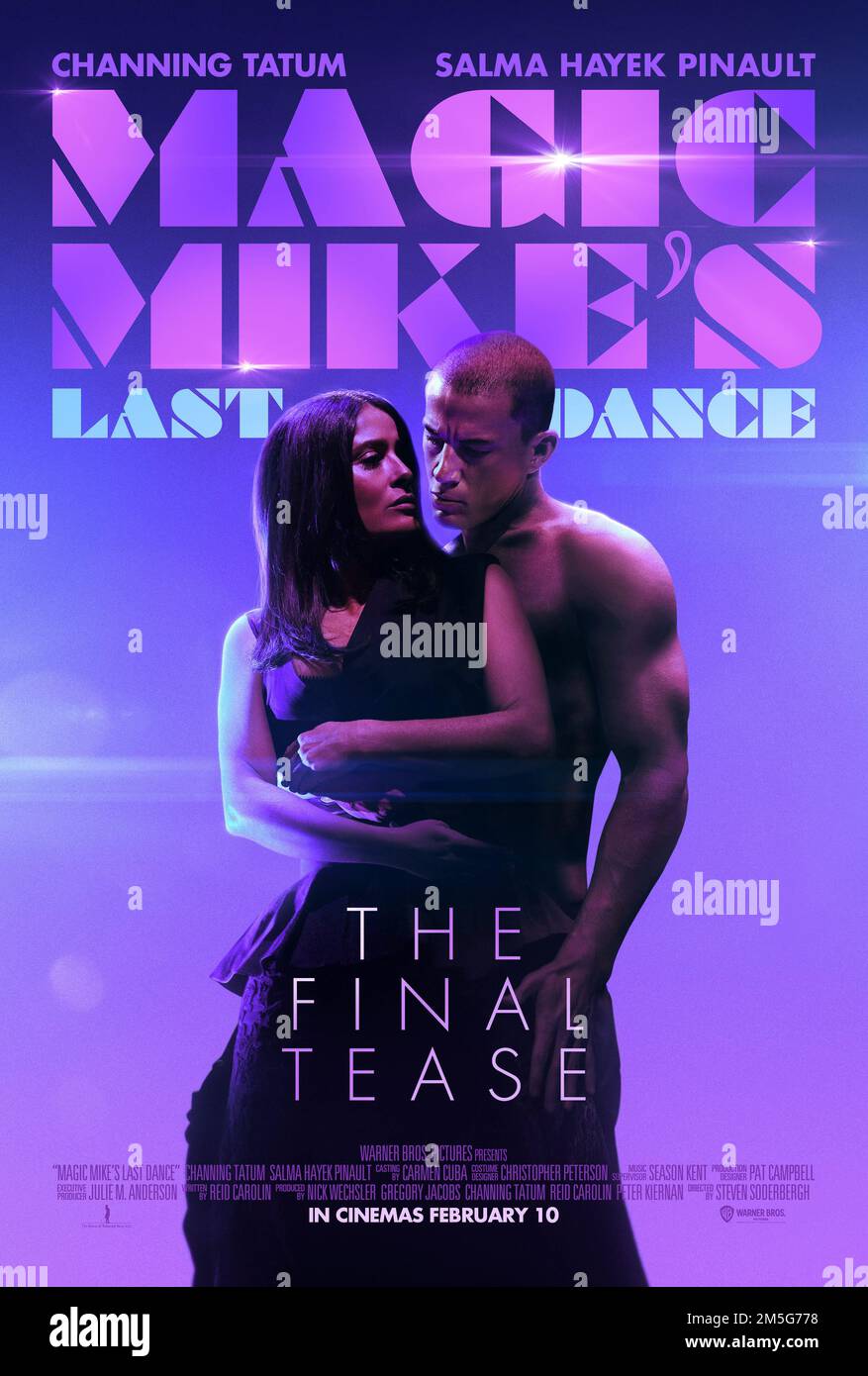 RELEASE DATE: February 10, 2023. TITLE: Magic Mike's Last Dance. STUDIO ...