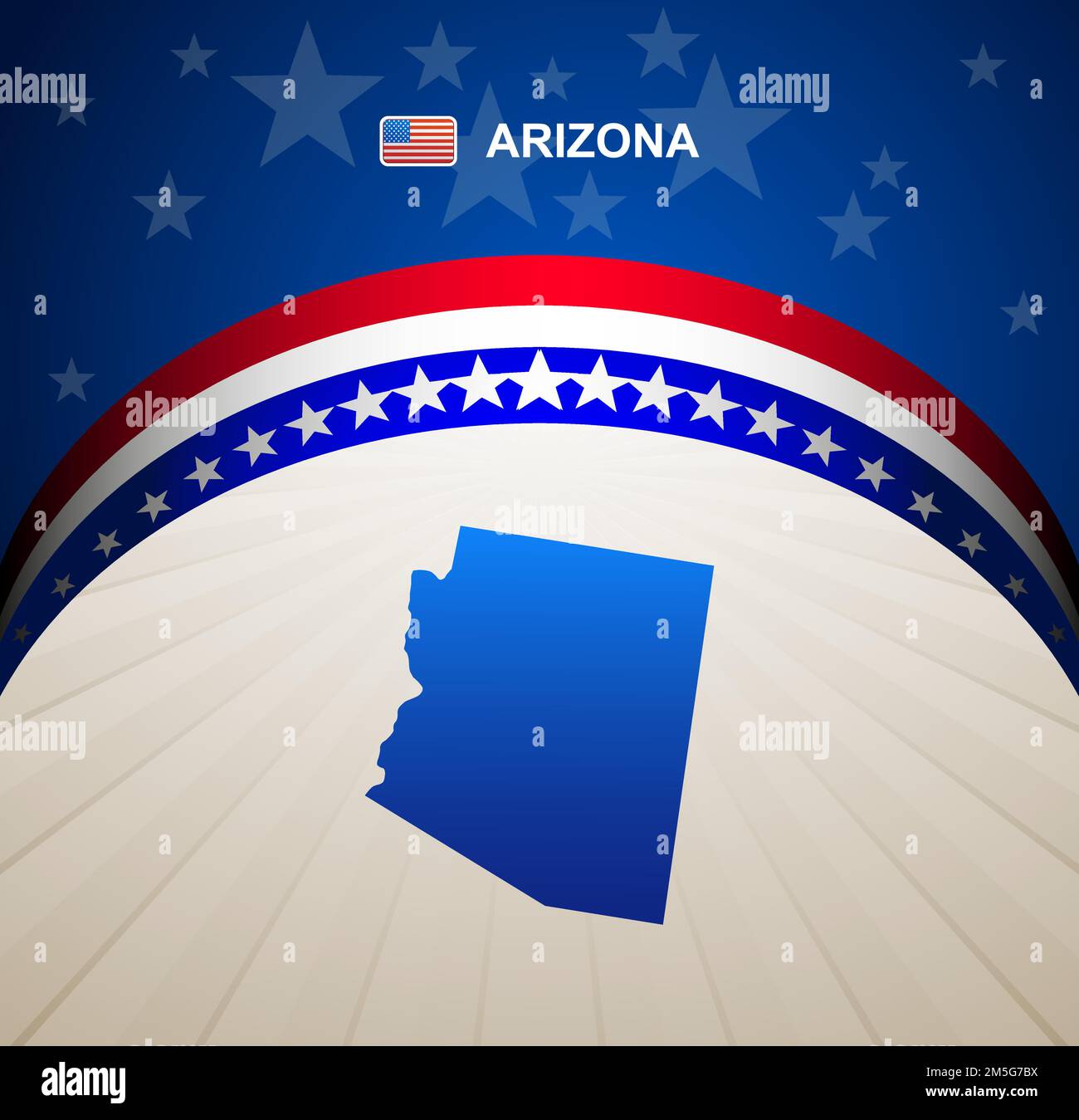 Arizona map vector background Stock Vector Image & Art - Alamy