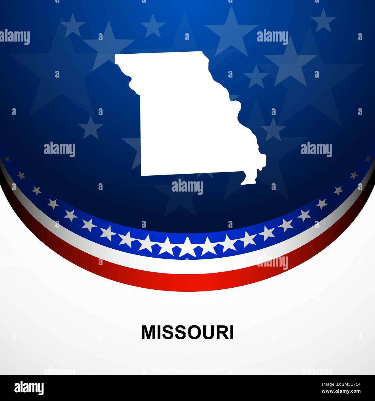 Missouri map vector background Stock Vector Image & Art - Alamy