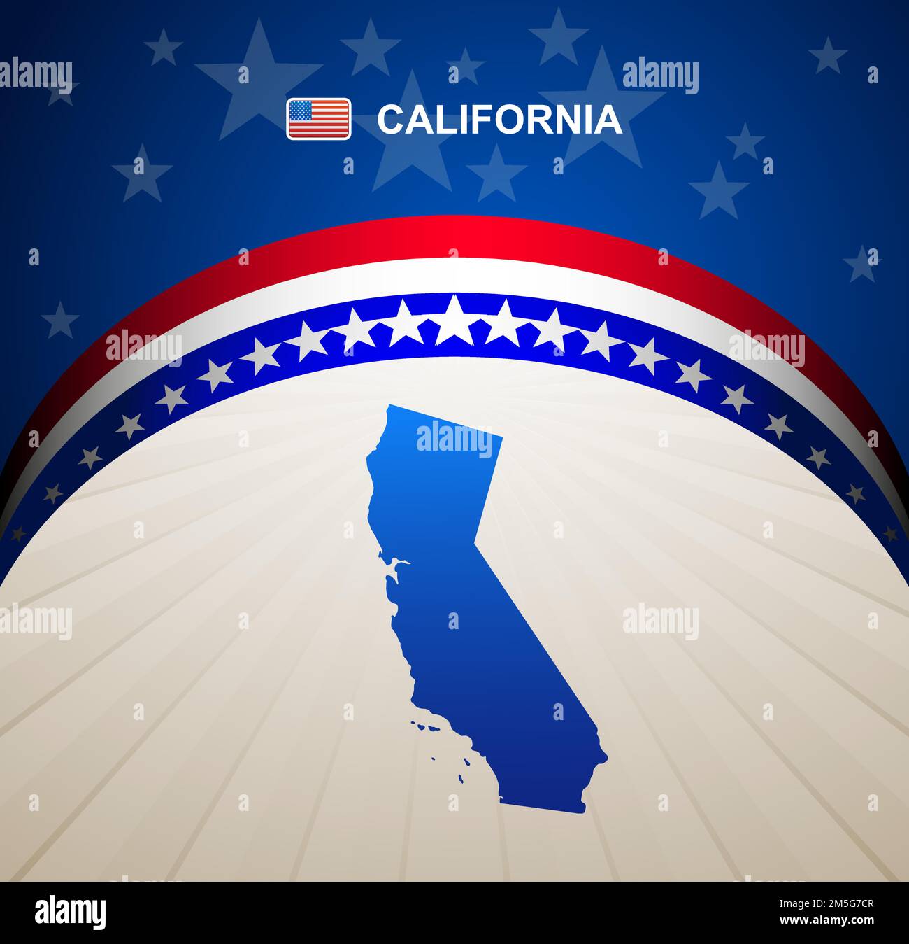 California map vector background Stock Vector Image & Art - Alamy