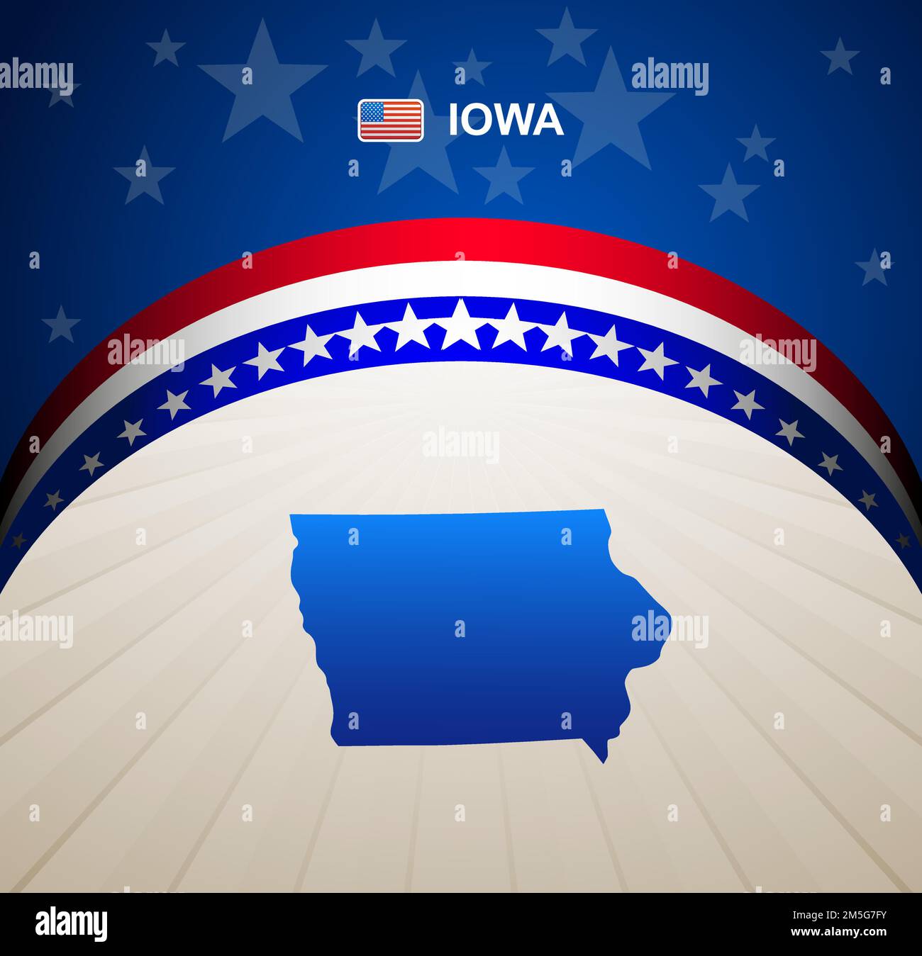 Iowa map vector background Stock Vector Image & Art - Alamy