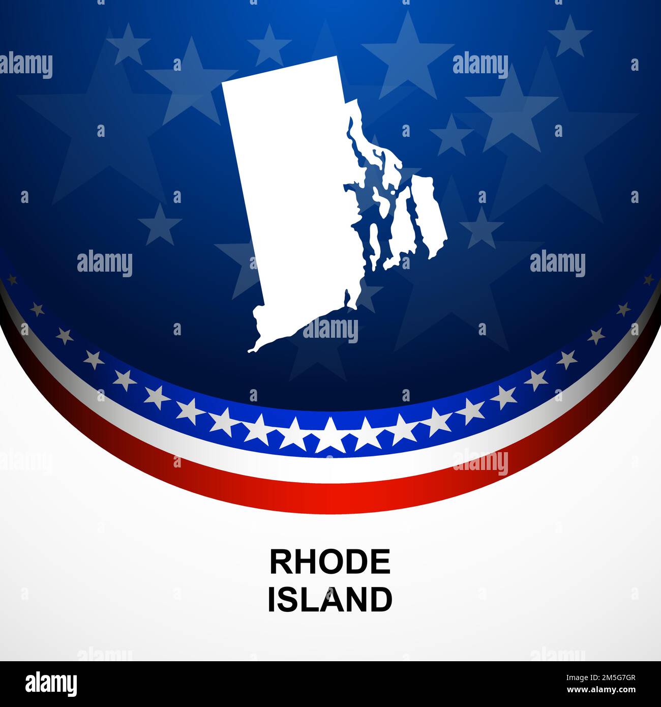 Rhode Island map vector background Stock Vector Image & Art - Alamy