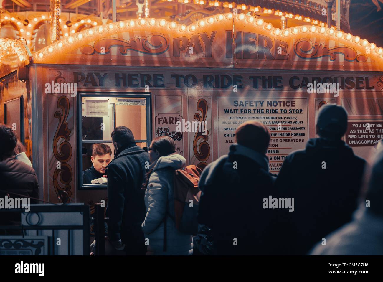London Embankment and around Trafalgar Square at Christmas Stock Photo ...