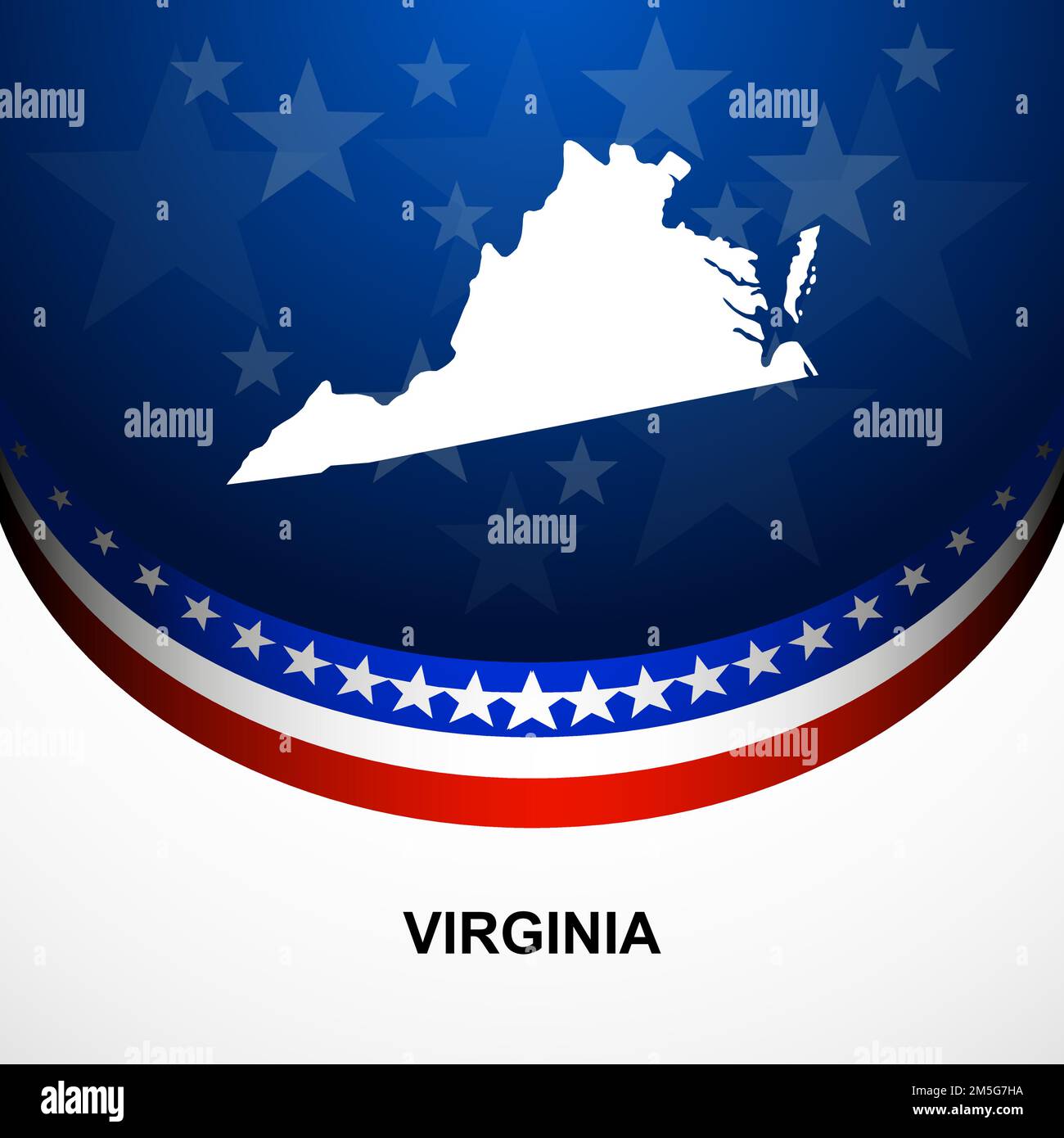 Virginia map vector background Stock Vector Image & Art - Alamy
