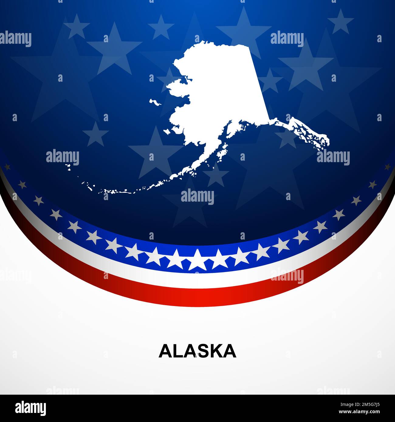 Alaska map vector background Stock Vector Image & Art - Alamy