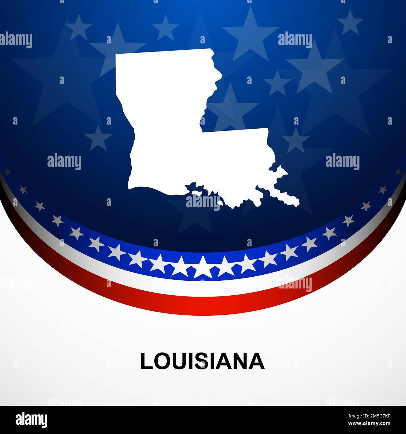 Louisiana map vector background Stock Vector Image & Art - Alamy