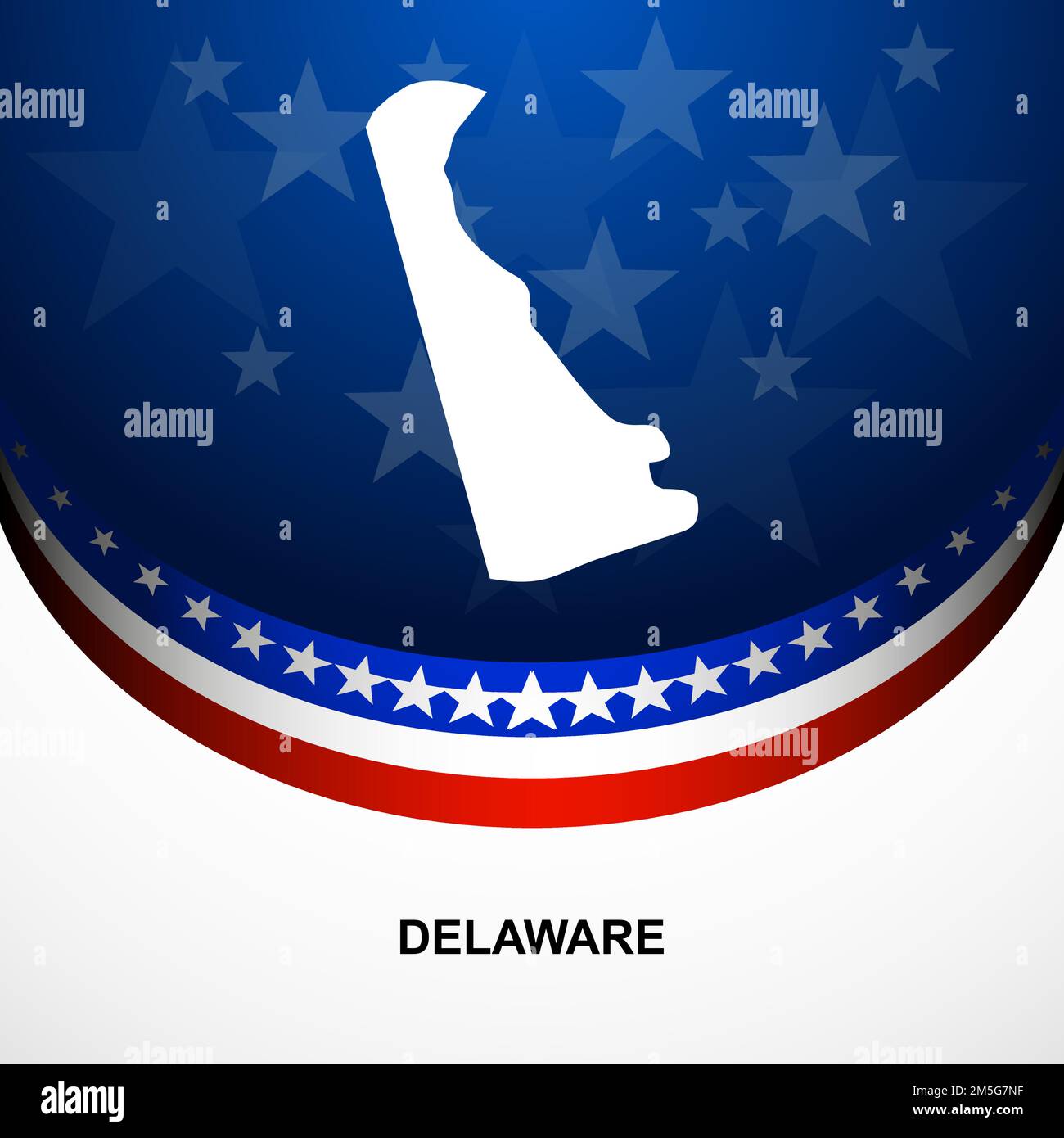 Delaware map vector background Stock Vector Image & Art - Alamy