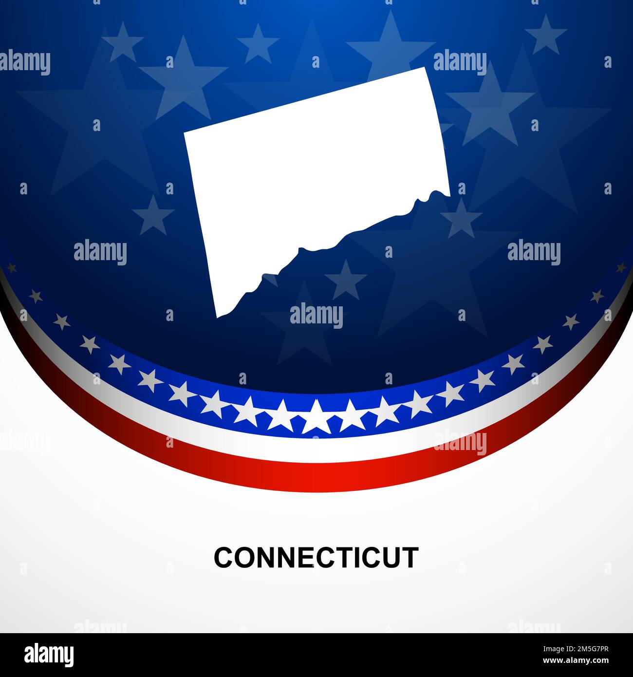 Connecticut map vector background Stock Vector Image & Art - Alamy