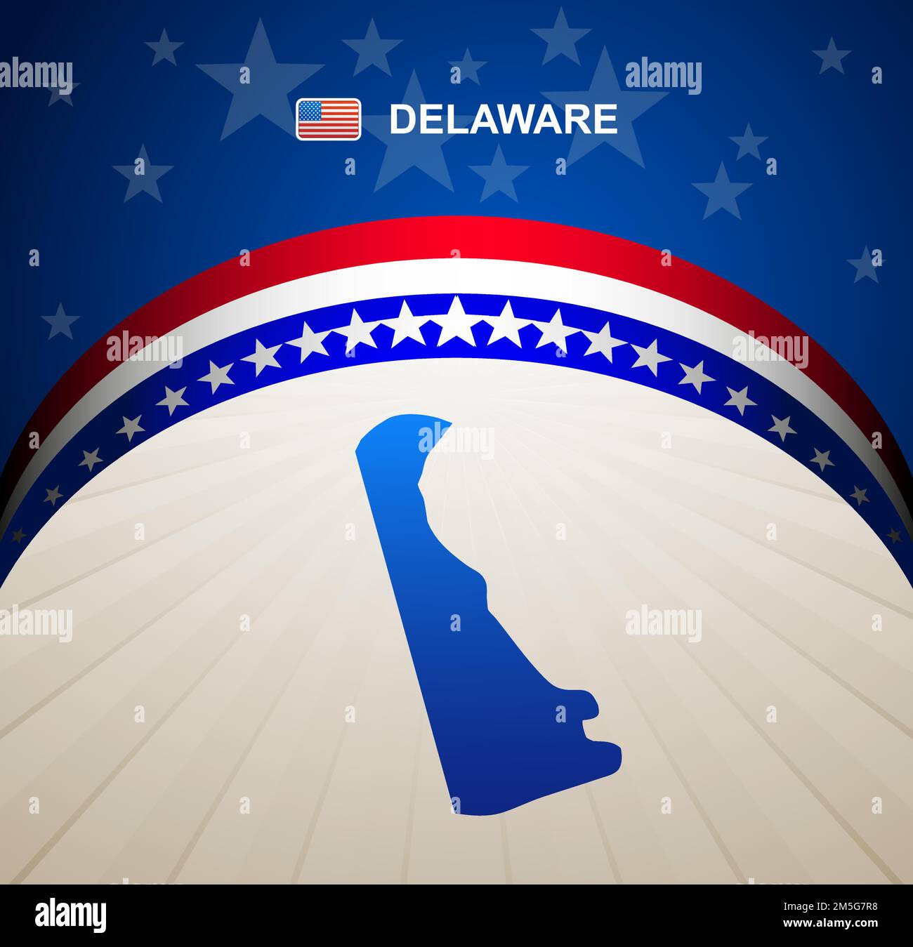 Delaware map vector background Stock Vector Image & Art - Alamy