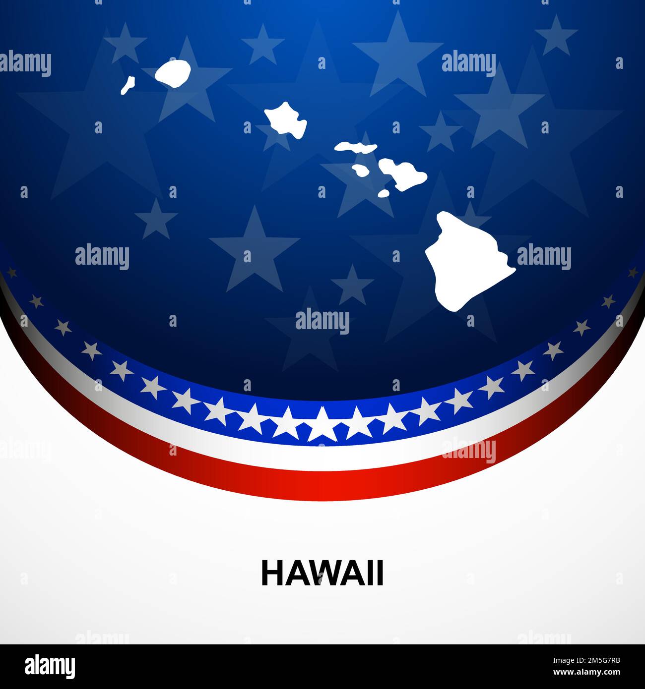 Hawaii map vector background Stock Vector Image & Art - Alamy