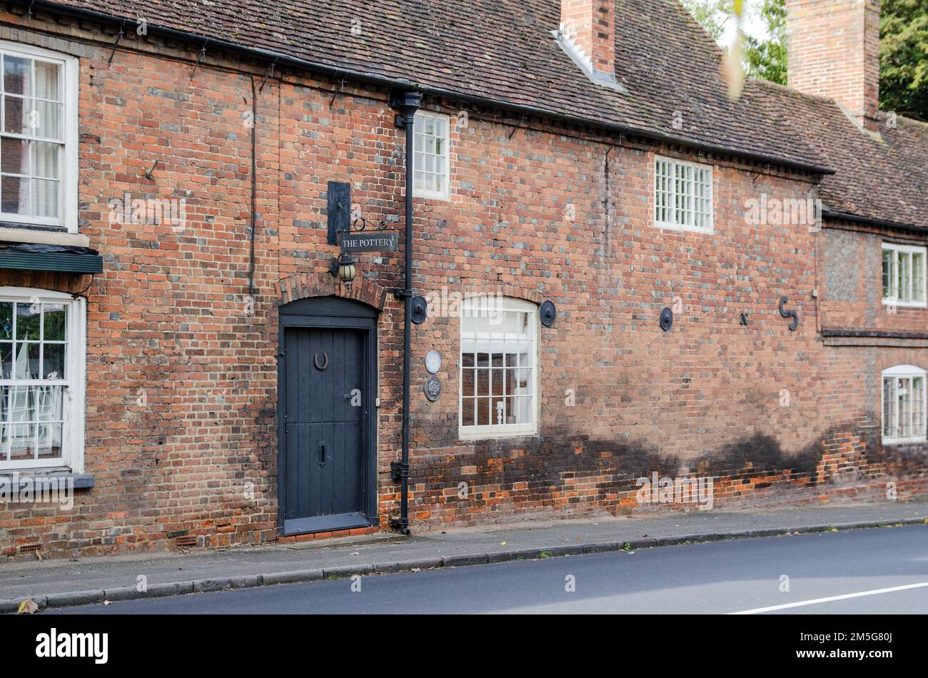Aldermaston, UK - October 27, 2021: View of the former Aldermaston ...