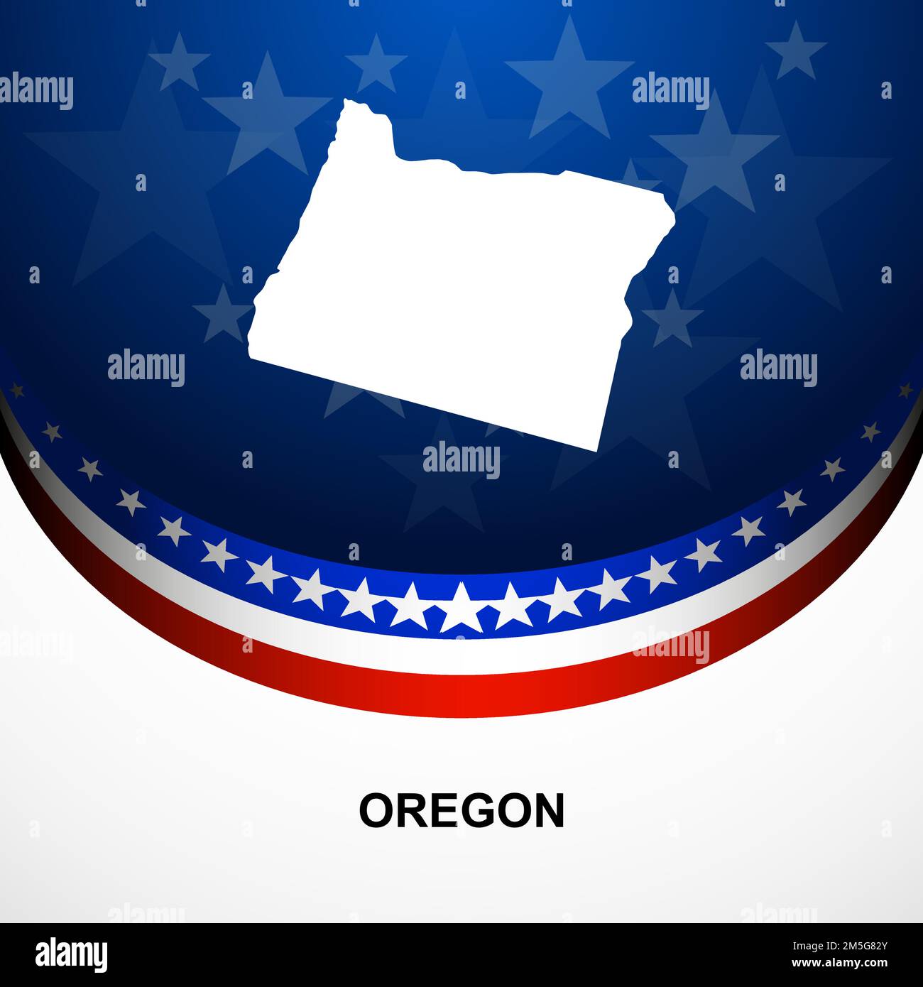 Oregon map vector background Stock Vector Image & Art - Alamy