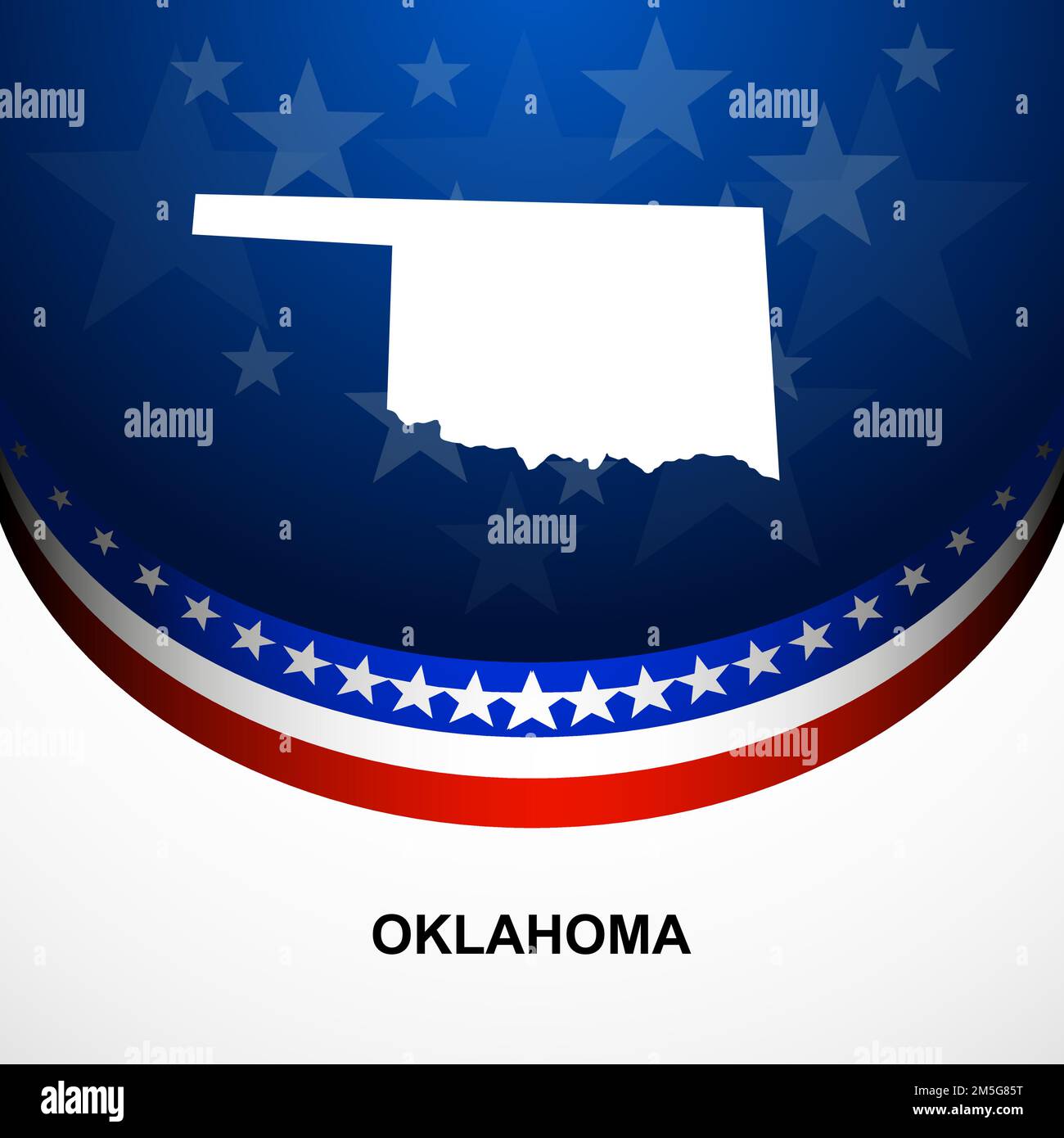 Oklahoma map vector background Stock Vector Image & Art - Alamy