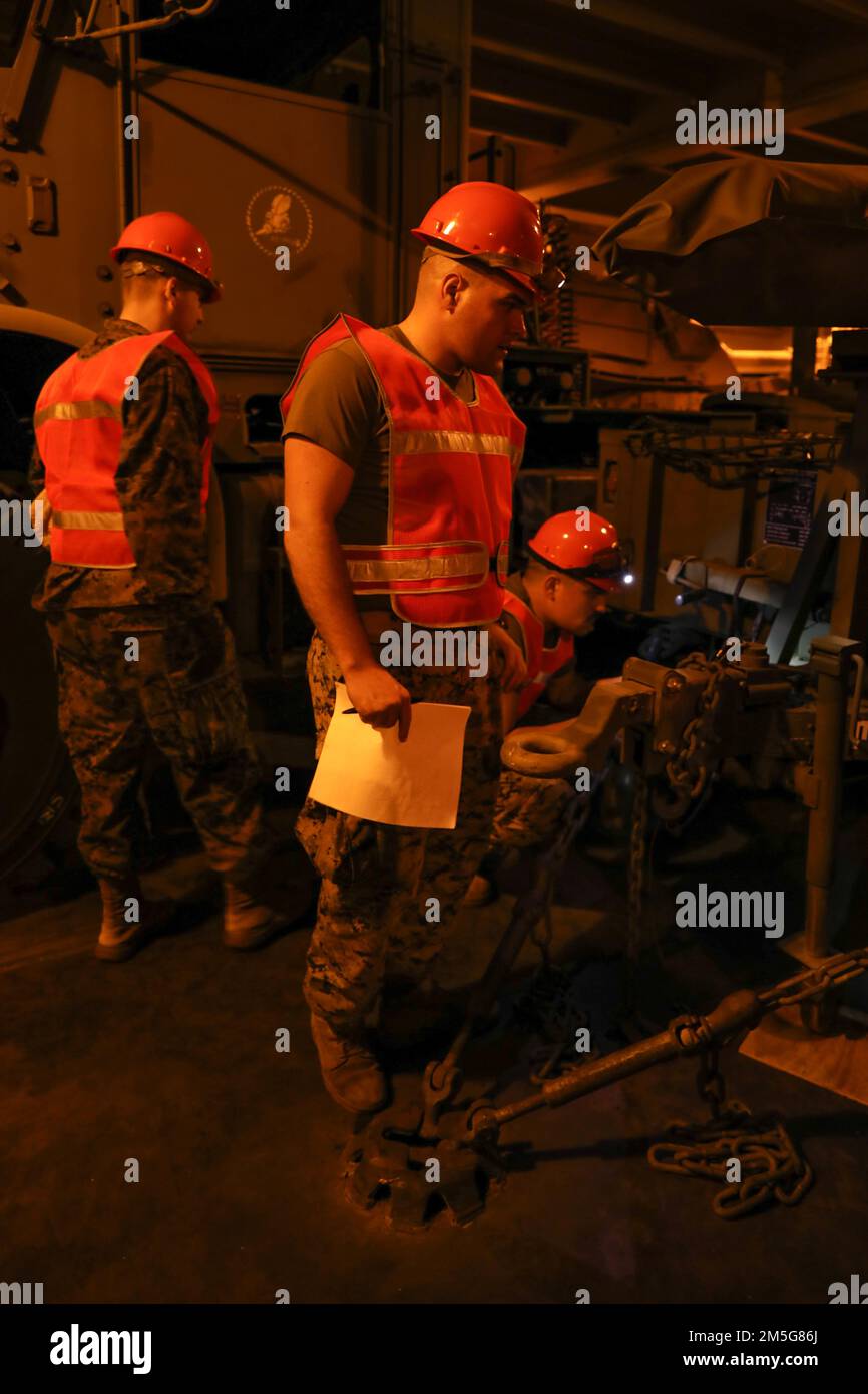 U.S. Marines with Combat Logistics Regiment 37, 3rd Marine Logistics ...
