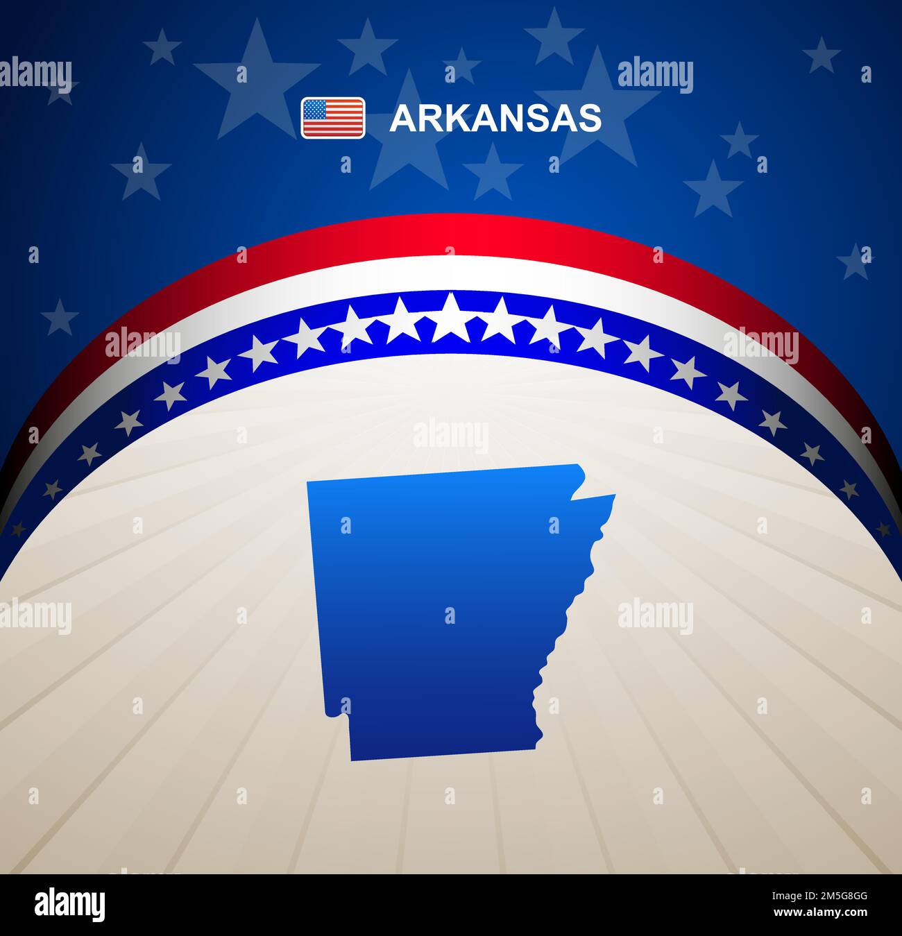 Arkansas map vector background Stock Vector Image & Art - Alamy