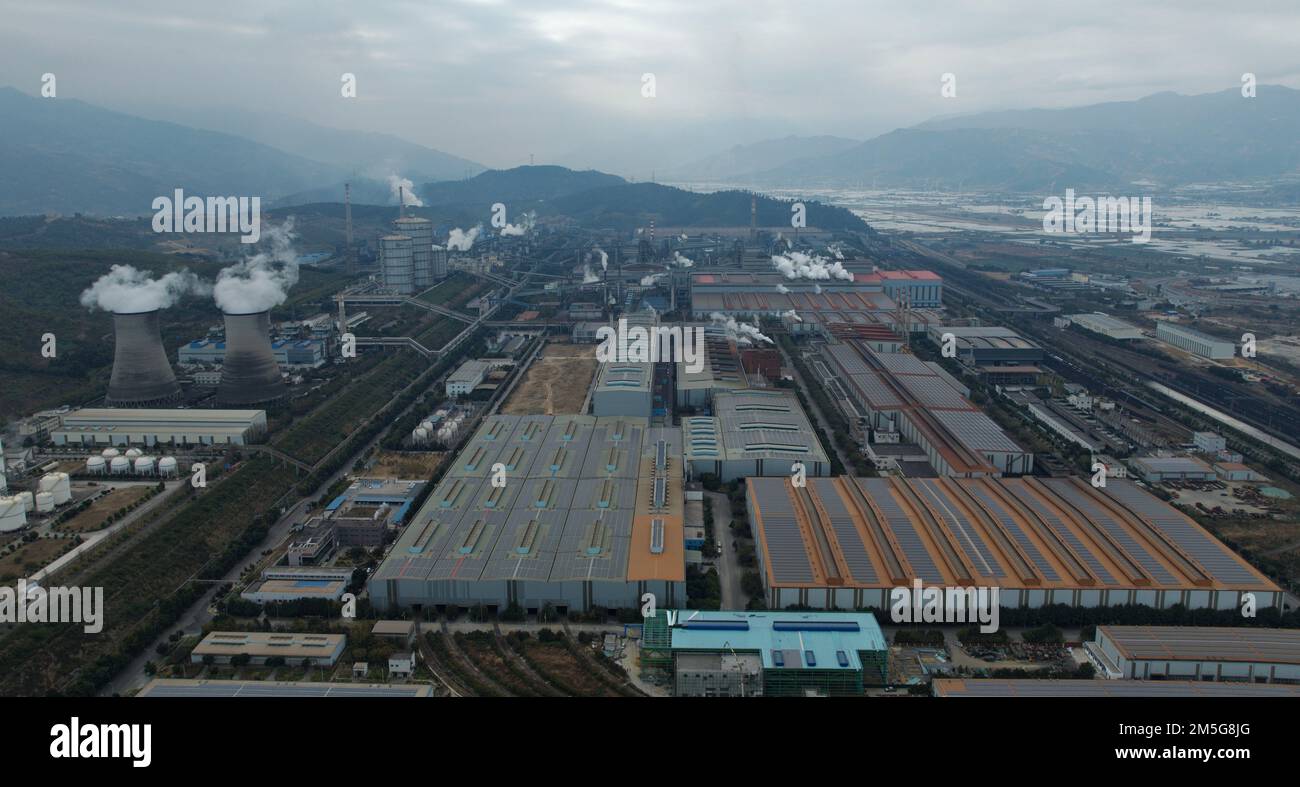 XICHANG, CHINA - DECEMBER 28, 2022 - A view of the integrated control ...