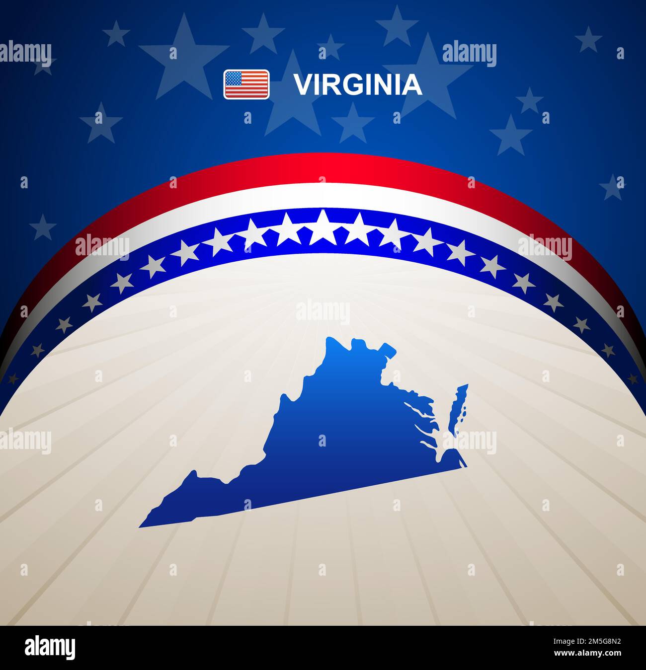 Virginia map vector background Stock Vector Image & Art - Alamy