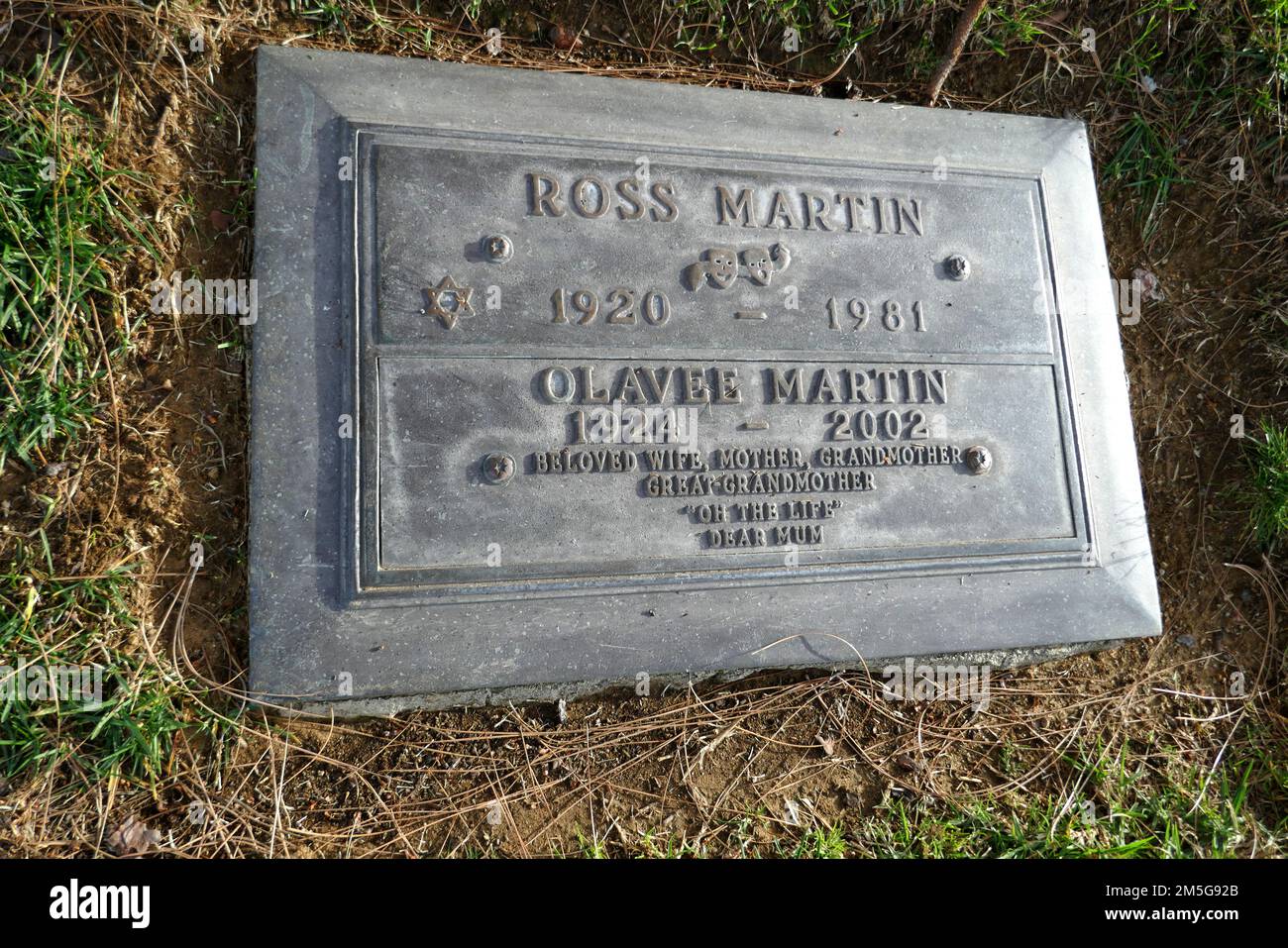 Los Angeles, California, USA 22nd December 2022 Actor Ross Martin's ...