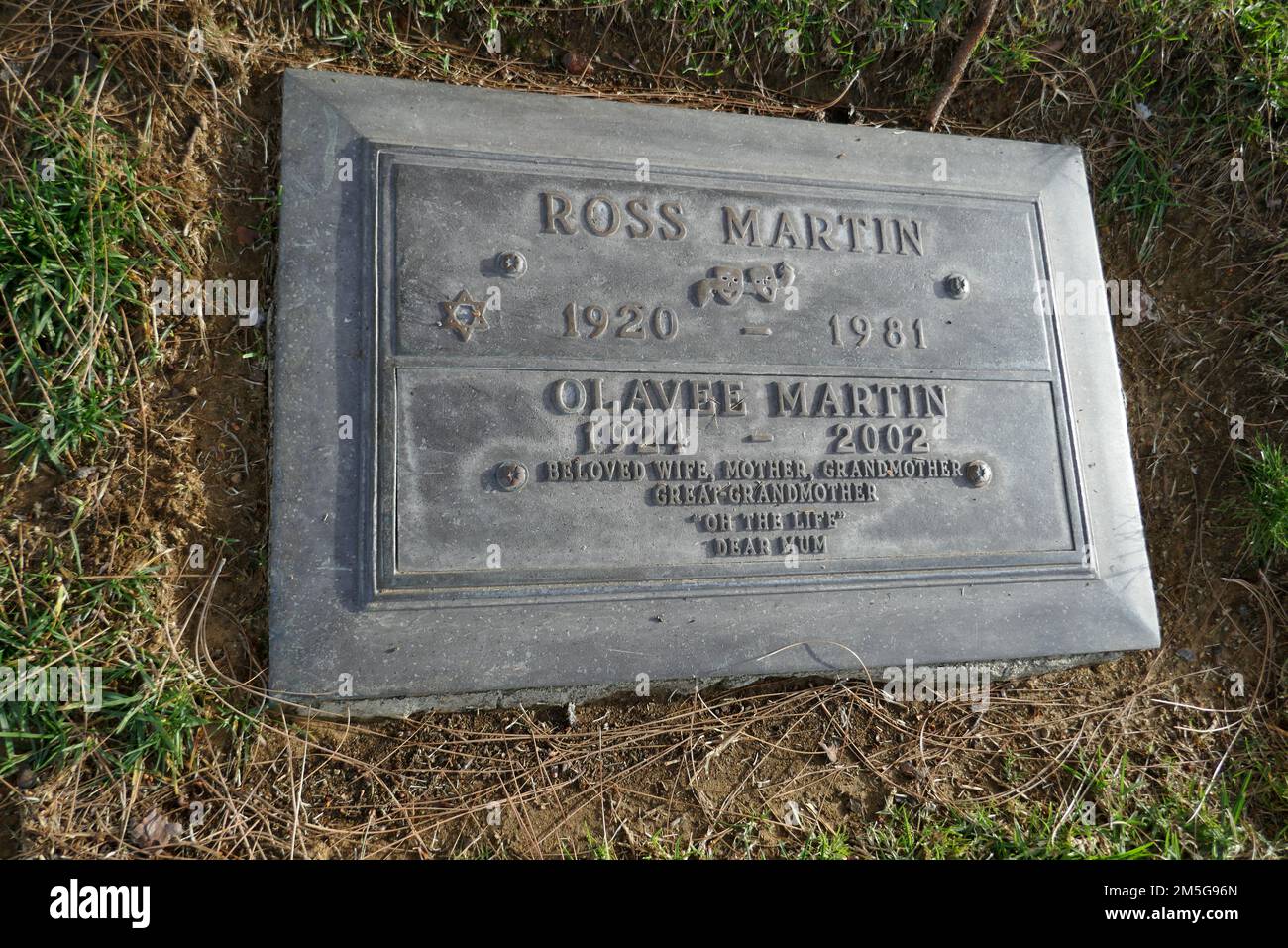 Los Angeles, California, USA 22nd December 2022 Actor Ross Martin's ...