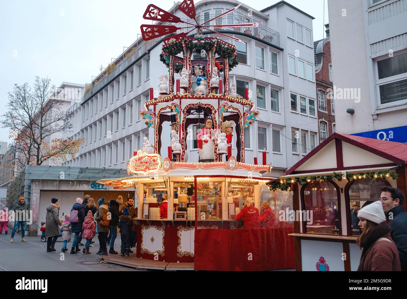 Dusseldorf. GERMANY. 13 DECEMBER 2022. The Christmas in Germany ...