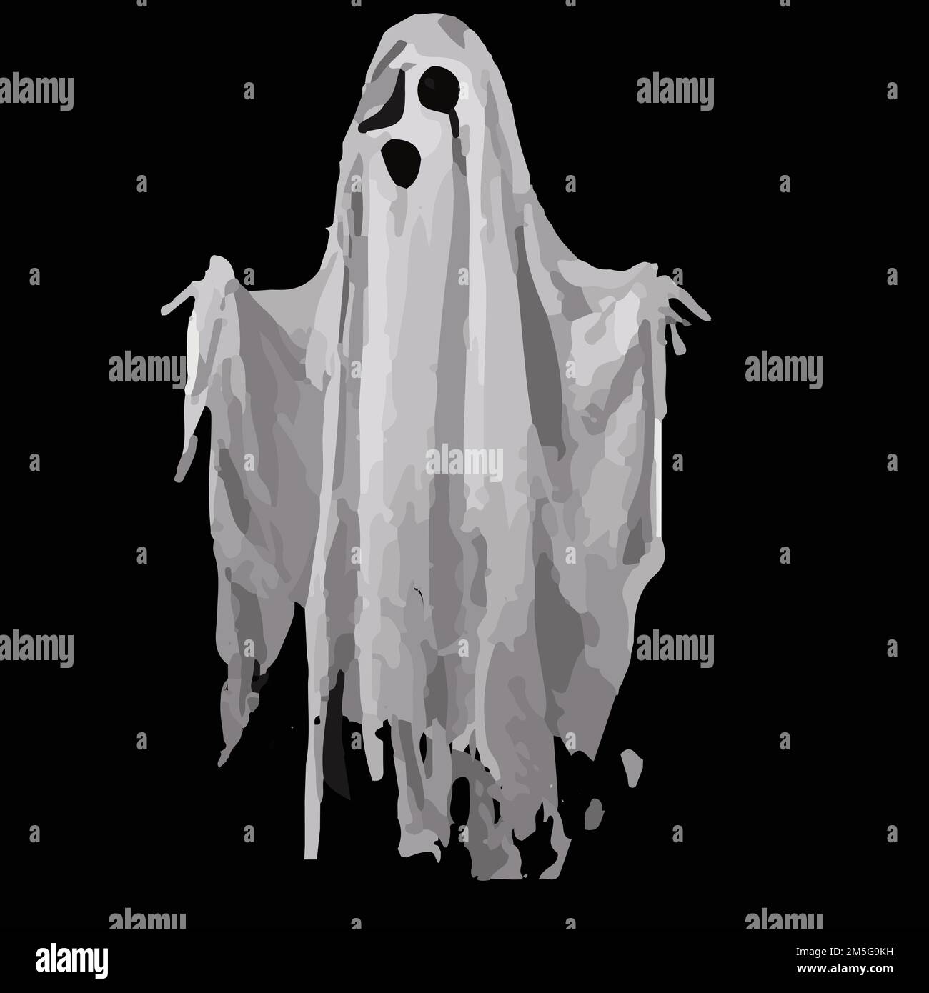 Scary ghost icon hi-res stock photography and images - Alamy