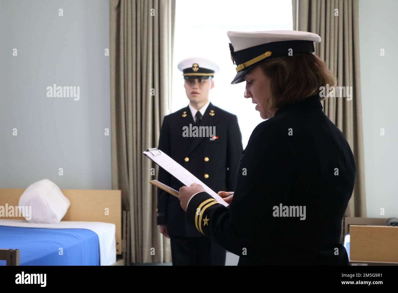 220309-N-N0485-0034 NEWPORT, R.I. (March 09, 2022) Lt. Molly Schleicher ...