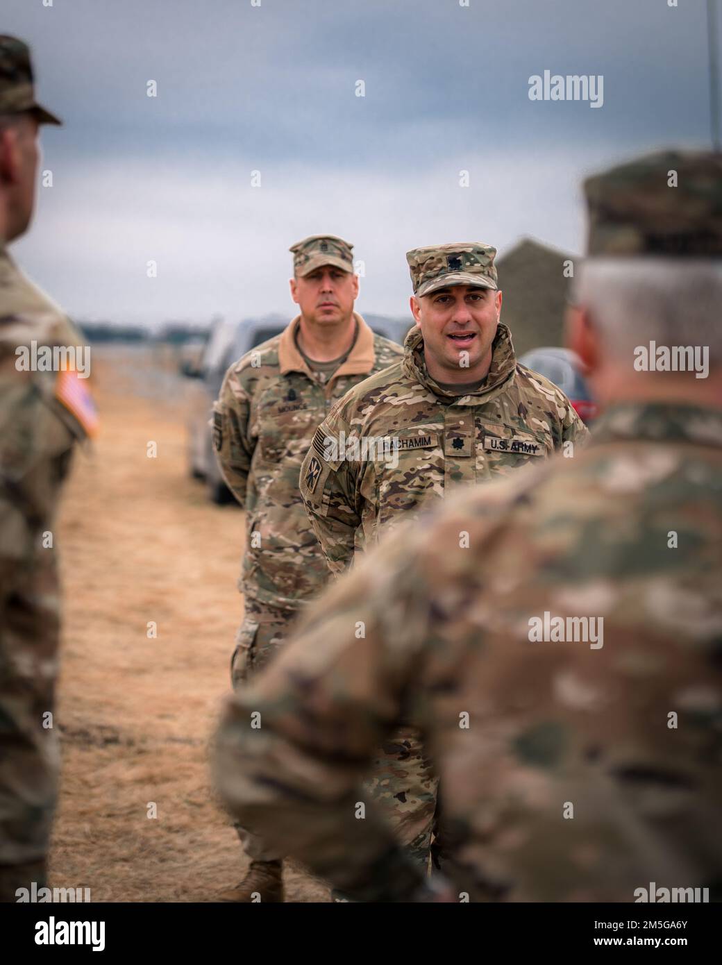 Commander of the 5th battalion hi-res stock photography and images - Alamy