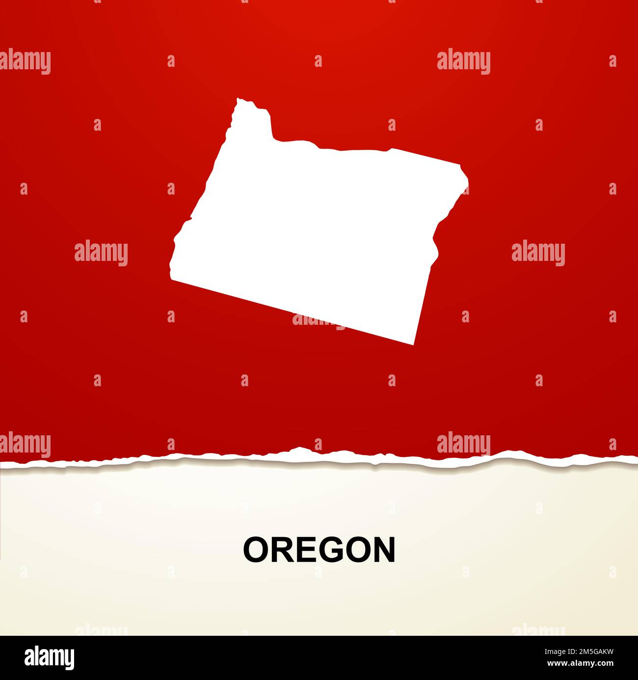 Oregon map vector background Stock Vector Image & Art - Alamy
