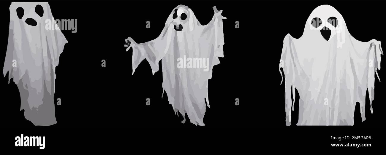 Ghosts stickers hi-res stock photography and images - Alamy