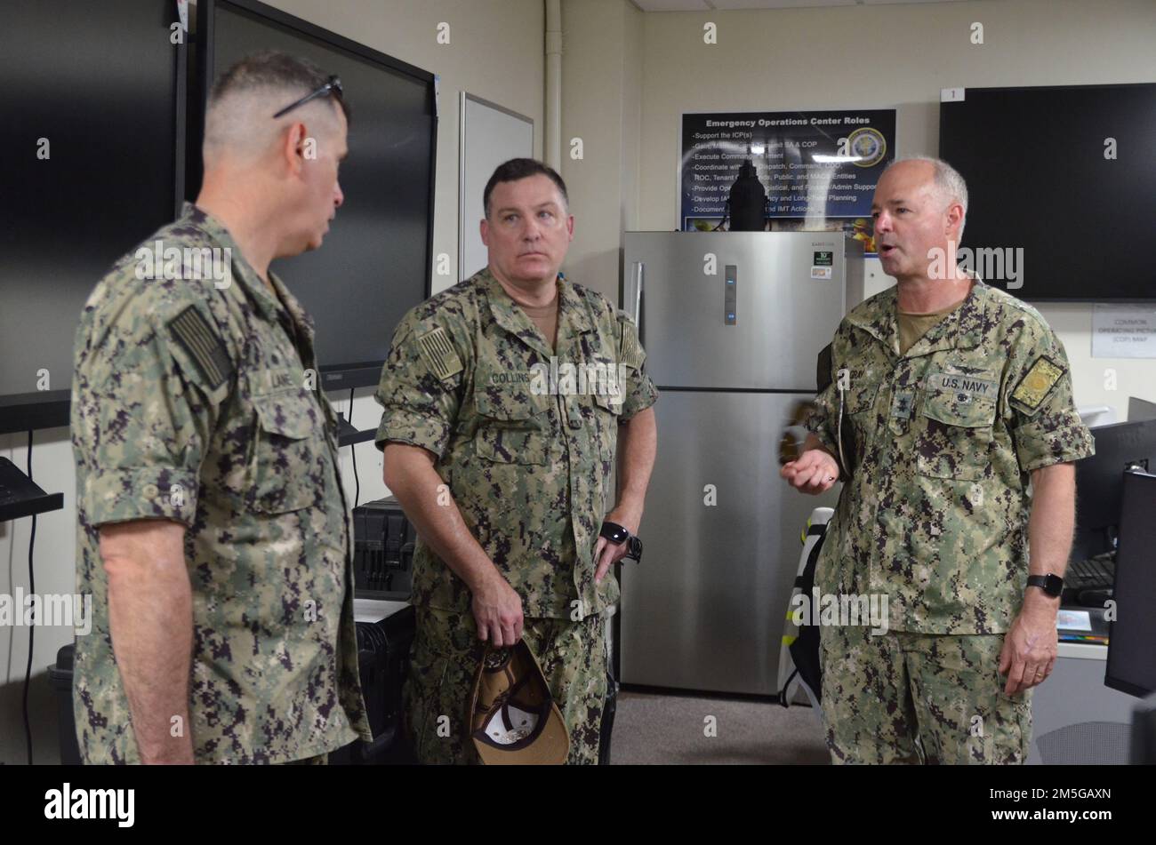 220515-N-TL956-1001 MANAMA, Bahrain (May 15, 2022) Rear Adm. Scott Gray ...
