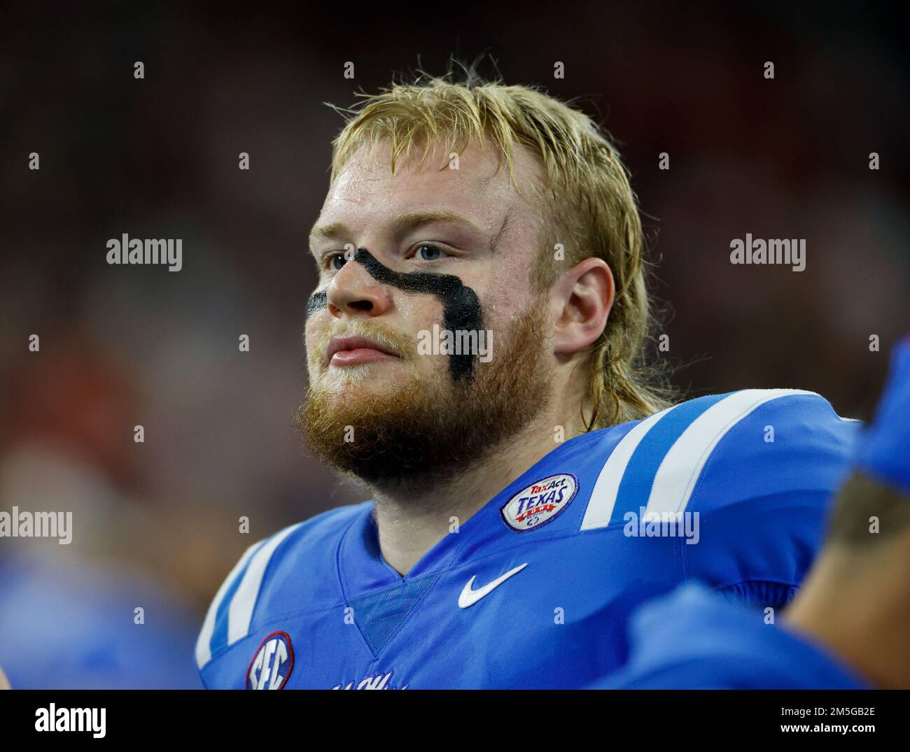 December 28, 2022: Mississippi offensive lineman Mason Brooks (75 ...